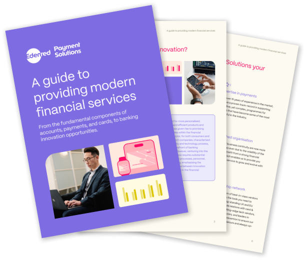 A guide to providing modern financial services